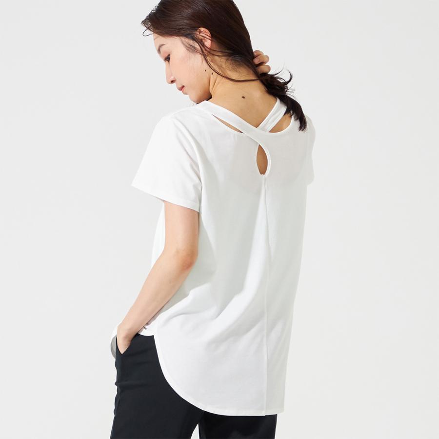 Chacott 【チャコット 公式(chacott)】バッククロスアクセントTシャツ : チャコット Yahoo!店 - 通販 - Yahoo!ショッピング