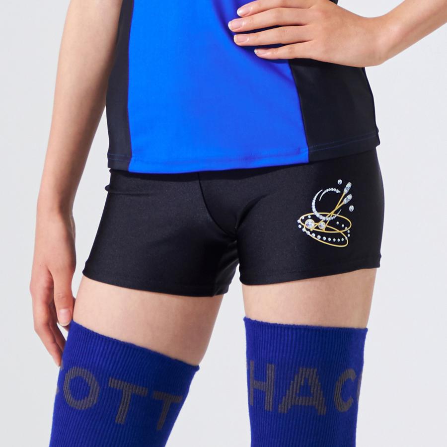 Chacott 【チャコット 公式(chacott)】ラインストーンプリント1.5分丈スパッツ : チャコット Yahoo!店 - 通販 - Yahoo!ショッピング