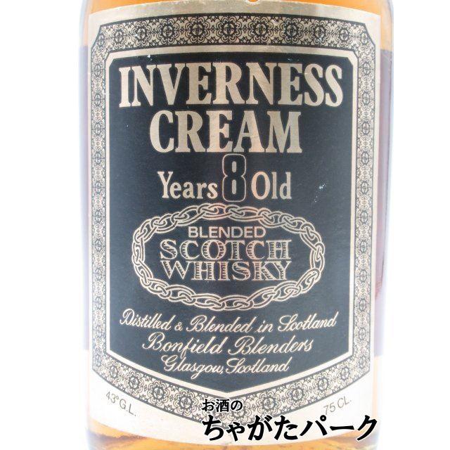 【古酒】インヴァーネス クリーム 8年 特級表示 正規品 ミリオン商事 43度 750ml [LL-0204-9] : 184769203 : お酒のちゃがたパーク Yahoo!店 - 通販 ...