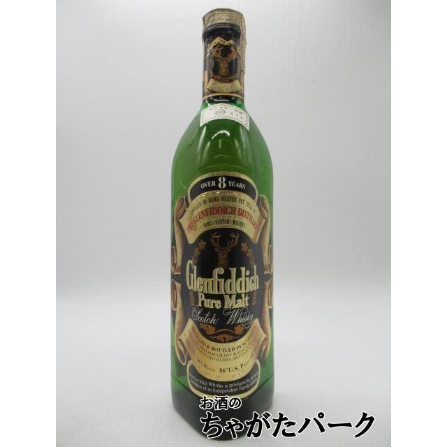 【古酒】 グレンフィディック 8年 ピュアモルト 特級表示 (OK826) 並行品 昭和物産 43度 760ml [LL-0304-2] : お酒のちゃがたパーク Yahoo!店 - 通販 ...