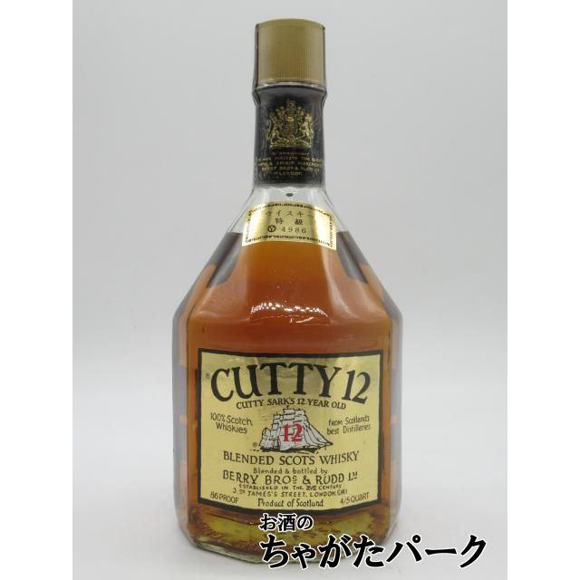 【古酒】 カティ 12年 特級表示 (Y4986) 正規品 カティサーク 43度 760ml [LL-0905-7] : お酒のちゃがたパーク Yahoo!店 - 通販 - Yahoo!ショッピング