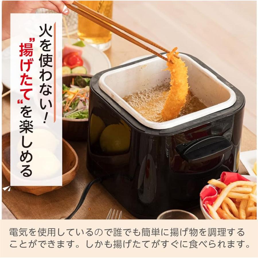 【送料無料】 LITHON ライソン スクエアフライヤー 1.2L KDFY-12AB 揚げ物 鍋 準備もお掃除も楽々 : 3621-002181 : チャゲ - 通販 - Yahoo!ショッピング