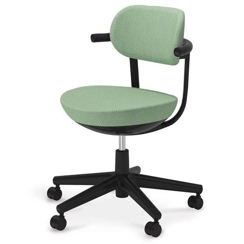 KOKUYO コクヨ パロ（pallo）背クッションタイプ スタンダードタイプ 背座同色 本体色ブラック C07-B11CU-BK1 : 椅子王国ヤフー店 - 通販 - Yahoo!ショッピング