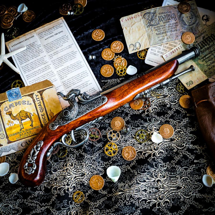 決闘用パーカッションピストルグレー 1014/G : 1014-g : CHAMBER OF RAVEN - 通販 - Yahoo!ショッピング