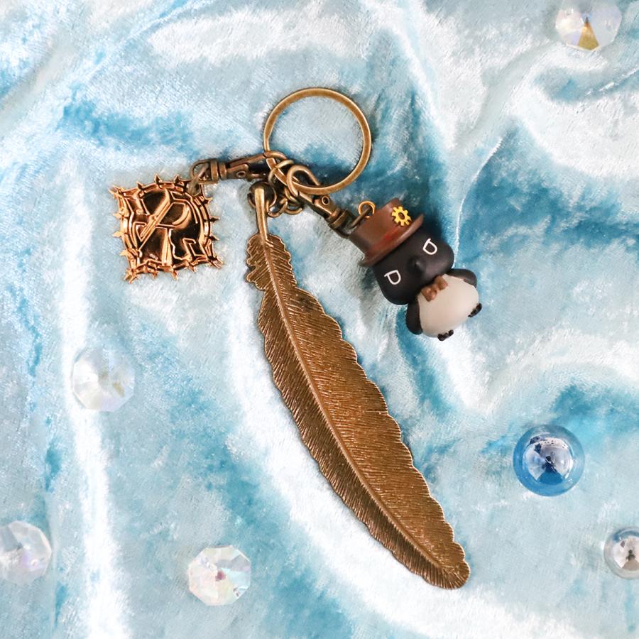 BIRDIE FEATHER KEY HOLDER【バーディーくんフェザーキーホルダー】 : CHAMBER OF RAVEN - 通販 ...
