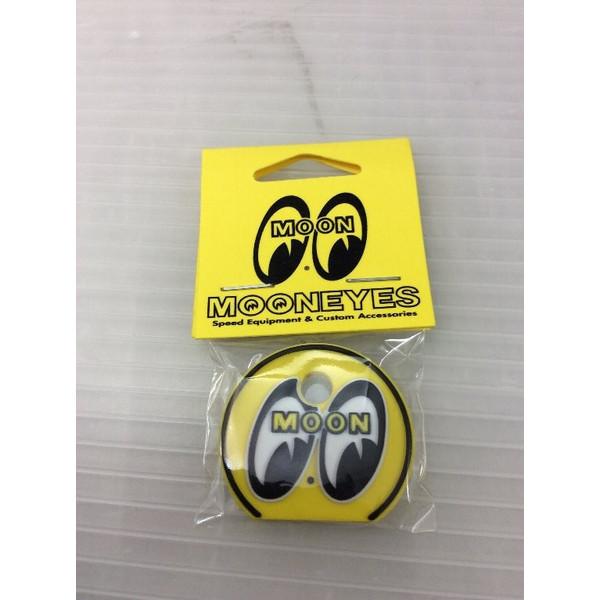 MOONEYES ムーンアイズ MOONEYESキーカバー EYEBALL Key Cap (イエロー ）キーホルダー キーリング キー ...