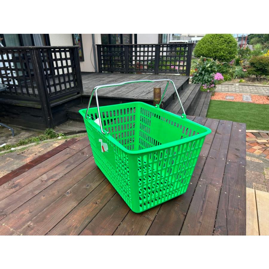 7UP-GREEN ショッピング バスケット : ちゃんぷ - 通販 - Yahoo!ショッピング
