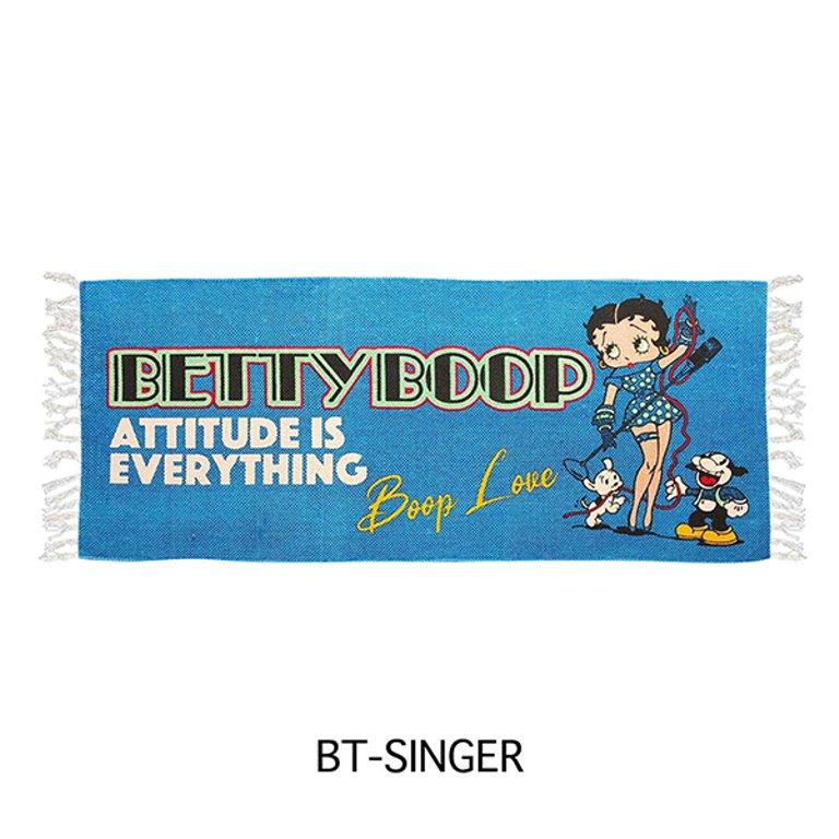 ベティーちゃん ベティー ブープ コットン キッチンマット BT-SINGER（08-0033-04-05） : ちゃんぷ - 通販 ...