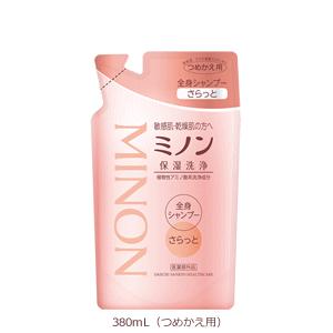 ミノン全身シャンプー さらっとタイプ 詰替用 380ml :4987107622457:くすりのチャンピオン - 通販 - Yahoo!ショッピング