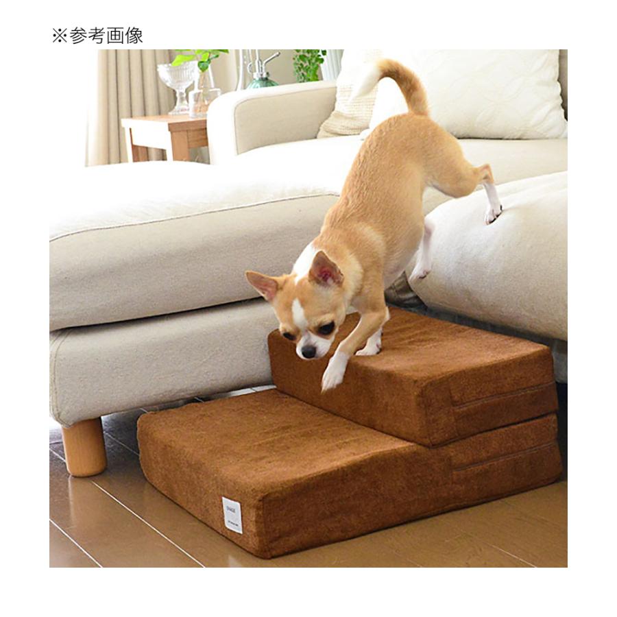 IDOG&ICAT iDog たためるiStep 2段 ファブリック ロータイプ ブラウン : チャーム charm ヤフー店 - 通販 ...