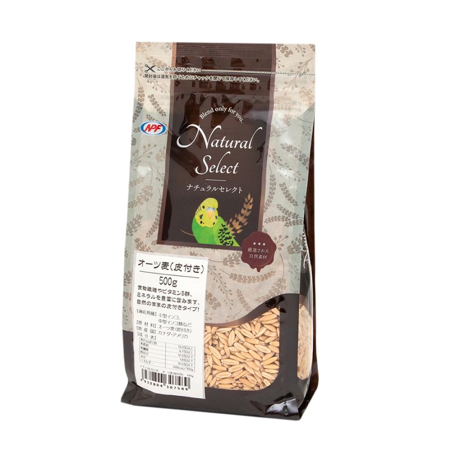 ナチュラルペットフーズ NPF ナチュラルセレクト オーツ麦（皮付き） 500g : チャーム charm ヤフー店 - 通販 - Yahoo!ショッピング