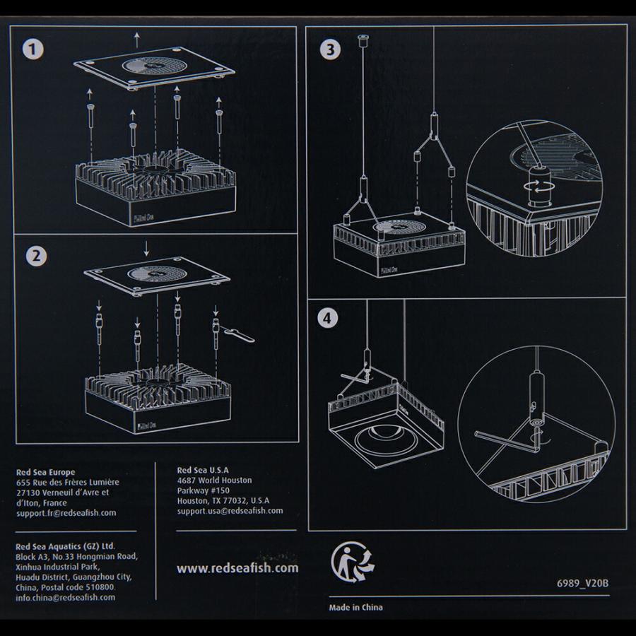 レッドシー レッドシー Reef LED 160 ハンギングキット : チャーム charm ヤフー店 - 通販 - Yahoo!ショッピング