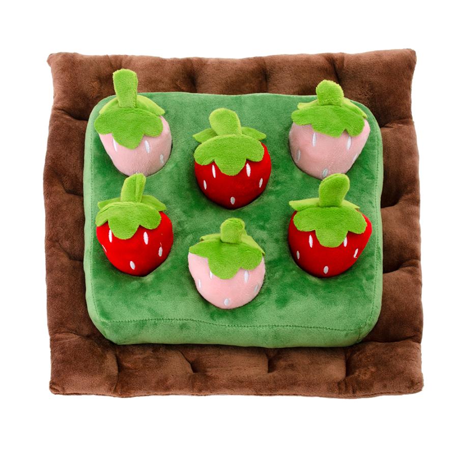 fuu fuu ノーズワーク クッション いちご畑 : チャーム charm ヤフー店 - 通販 - Yahoo!ショッピング