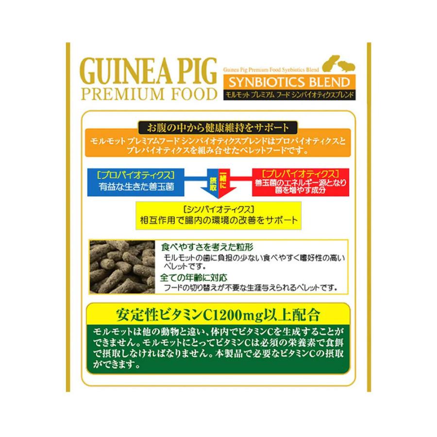 【国産牧草付きセット】GEX モルモットプレミアムフード シンバイオティクスブレンド 600g ＋ 国産やみつきオーツヘイ20g :273690:チャーム charm ヤフー店 - 通販 ...