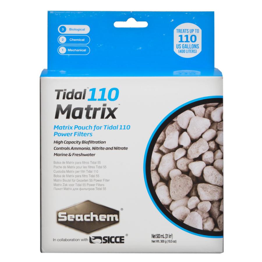 Seachem Seachem シーケム 外掛けフィルター Tidal 110用 Matrix 500ml（ネット入り） : チャーム ...