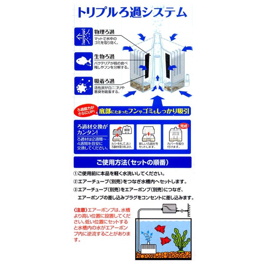 GEX GEX 本体 ロカボーイ M＋ゼオライト＆活性炭マット 4個パックN 40〜60cm水槽 投げ込み式フィルター ぶくぶく : チャーム charm ヤフー店 - 通販 - Yahoo ...