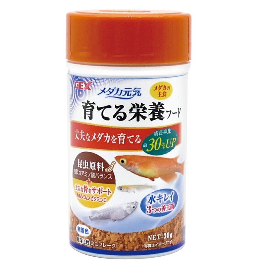 GEX メダカ元気 育てる栄養フード 30g メダカの餌 : 285796 : チャーム charm ヤフー店 - 通販 - Yahoo!ショッピング