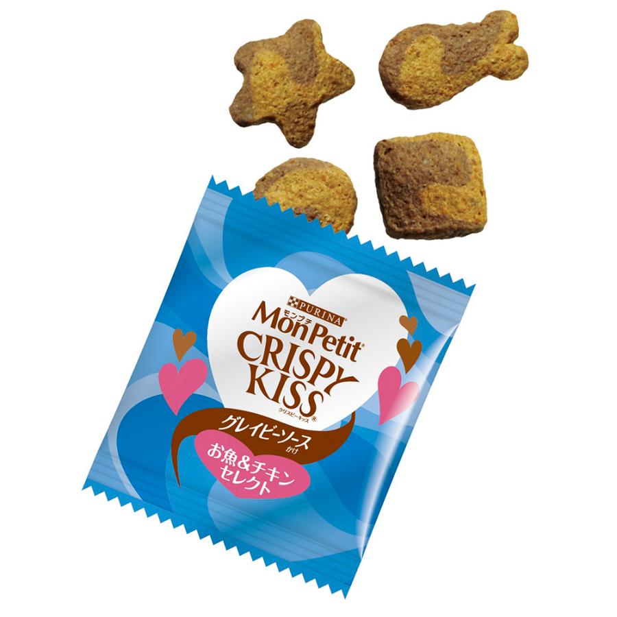 モンプチ モンプチ クリスピーキッス バラエティパック グレイビーソース＆厳選グルメセレクト 144g（6g×24袋） : チャーム charm ヤフー店 - 通販 - Yahoo!ショッピング