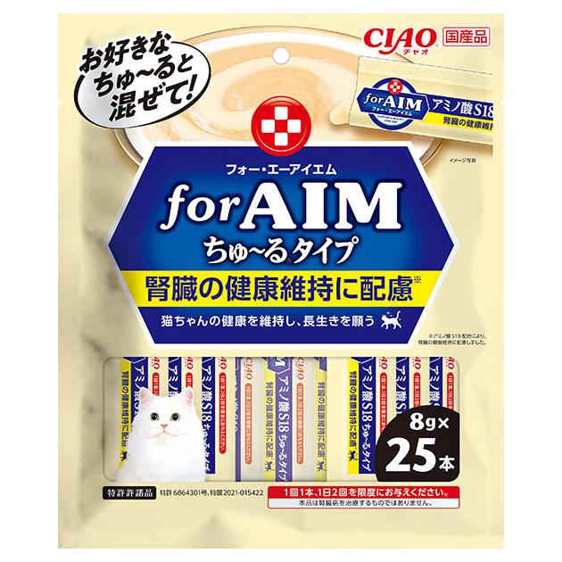 CIAO（いなばペットフード） いなば CIAO for AIM ちゅ〜る アミノ酸S18 ちゅ〜るタイプ 8g×25本 ちゅーる チュール 猫 : チャーム charm ヤフー店 - 通販 ...