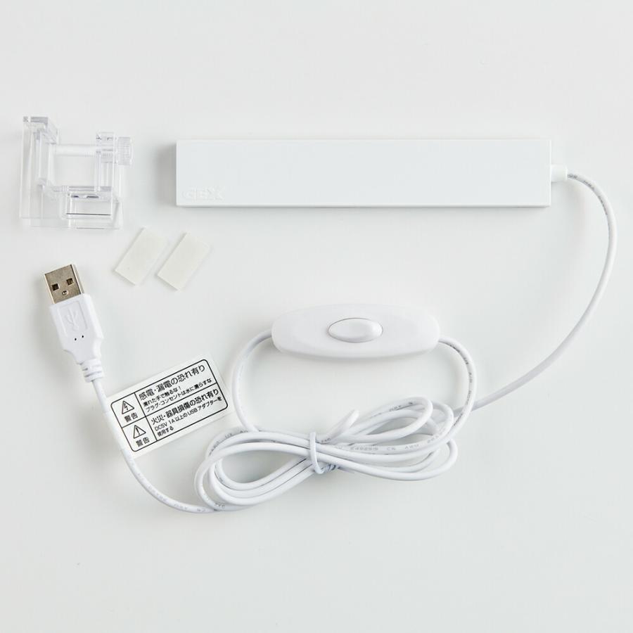 GEX クリアLED フラッティ ホワイト＋USBアダプター G−1A 水槽 ライト 照明 : チャーム charm ヤフー店 - 通販 - Yahoo!ショッピング