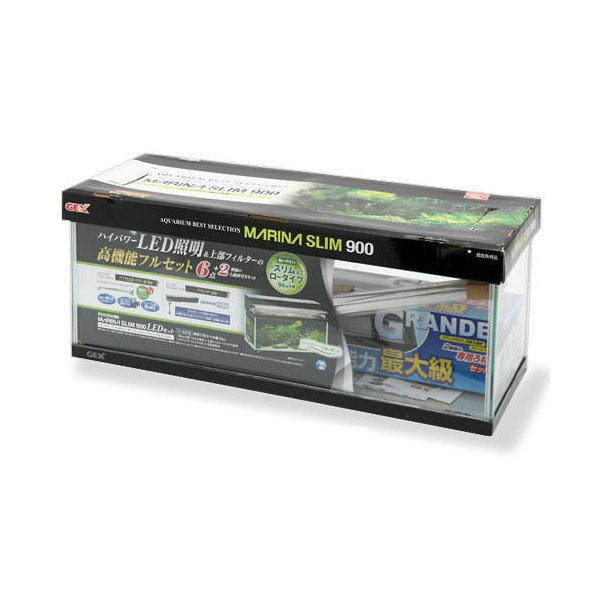 （大型）GEX マリーナスリム900 LEDセット 90cm水槽セット お一人様1点限り 本州四国送料無料・同梱不可・代引不可 200サイズ : チャーム charm ヤフー店 - 通販 ...