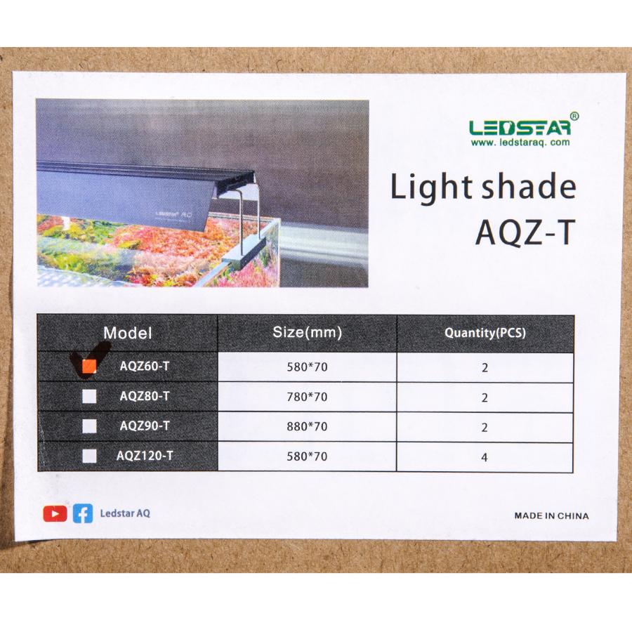 LEDSTAR ライトシェード Z2＆Z3 AQ−Z60用 : チャーム charm ヤフー店 - 通販 - Yahoo!ショッピング
