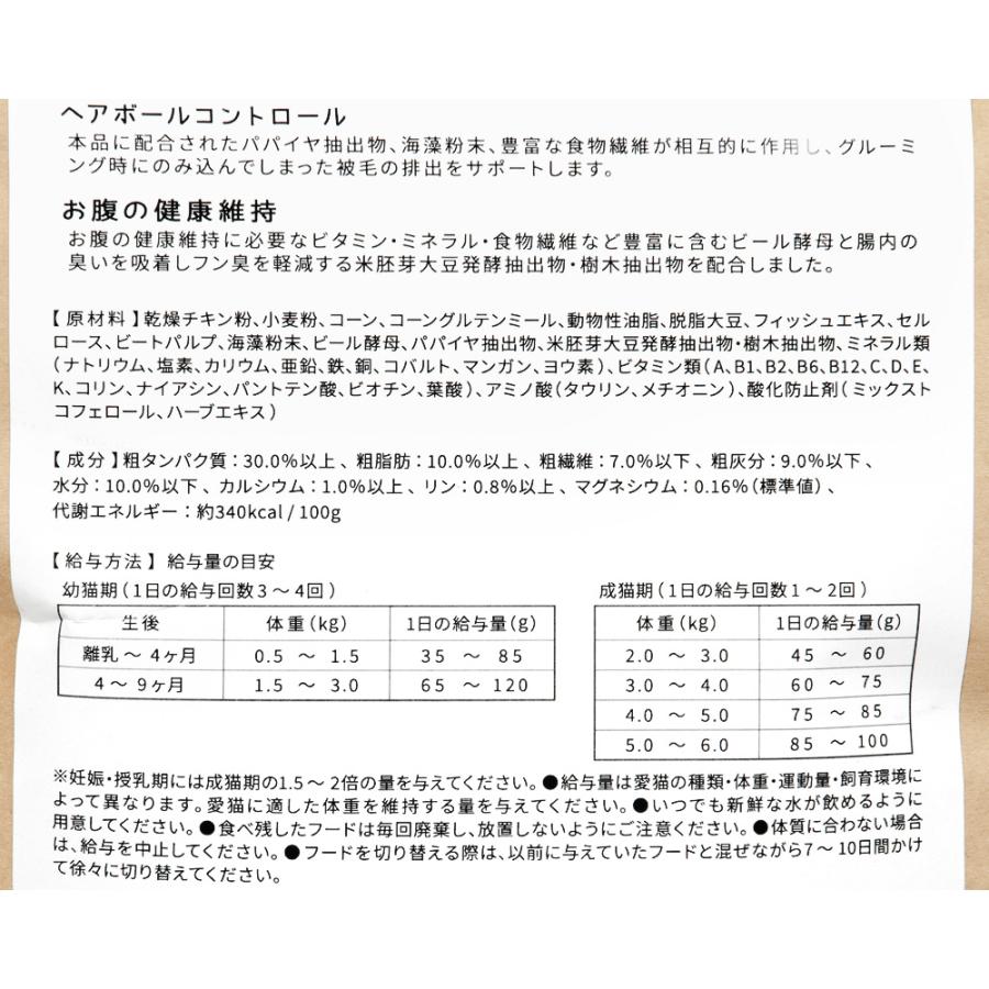 ニチドウ キャットフード 国産 ドクタープロ Dr．PRO キャットヘアボール チキン 500g 猫 フード : チャーム charm ヤフー店 - 通販 - Yahoo!ショッピング