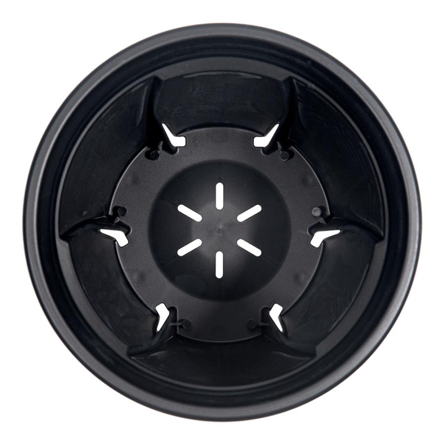 スリット鉢 アップルウェアー 根っこつよし 5号 ブラック 植木鉢 黒 : 299334 : チャーム charm ヤフー店 - 通販 ...