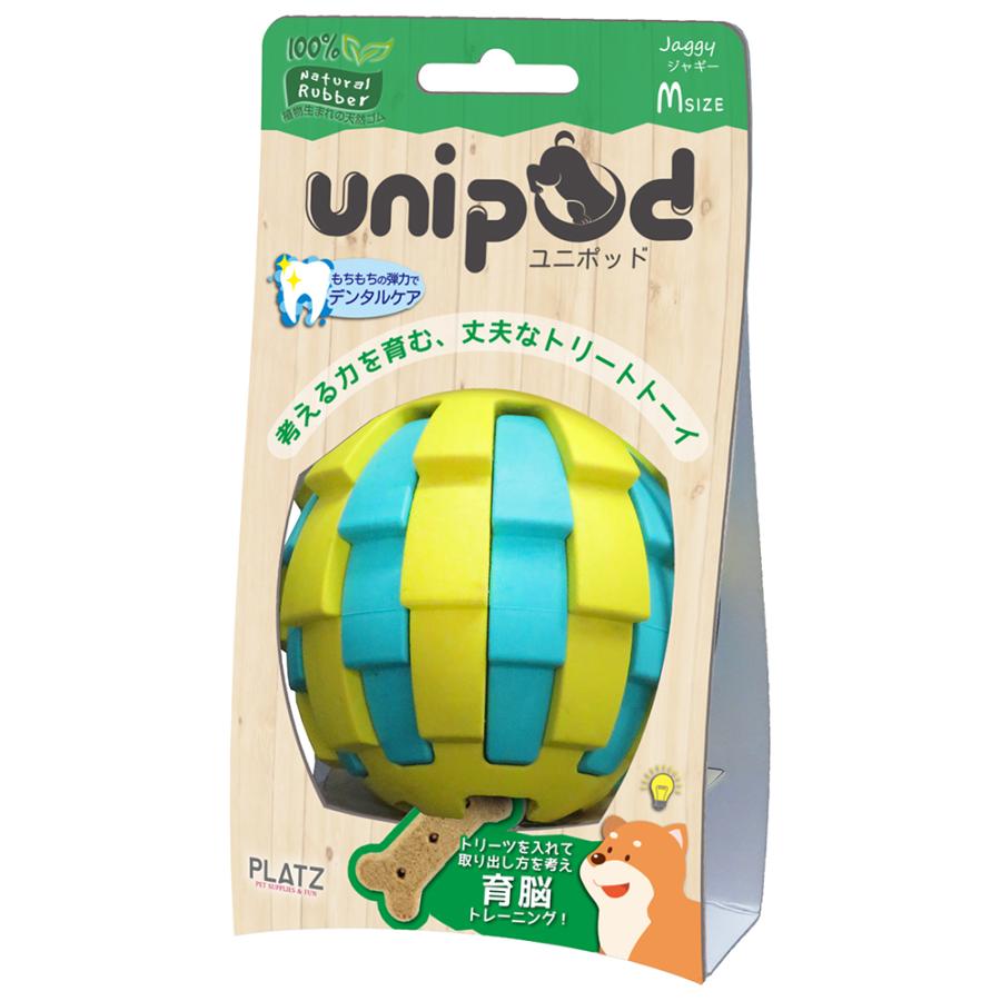 PLATZ（ペット） プラッツ unipod ユニポッド シャギー M グリーン 犬用おもちゃ 知育トーイ : チャーム charm ヤフー店 - 通販 - Yahoo!ショッピング
