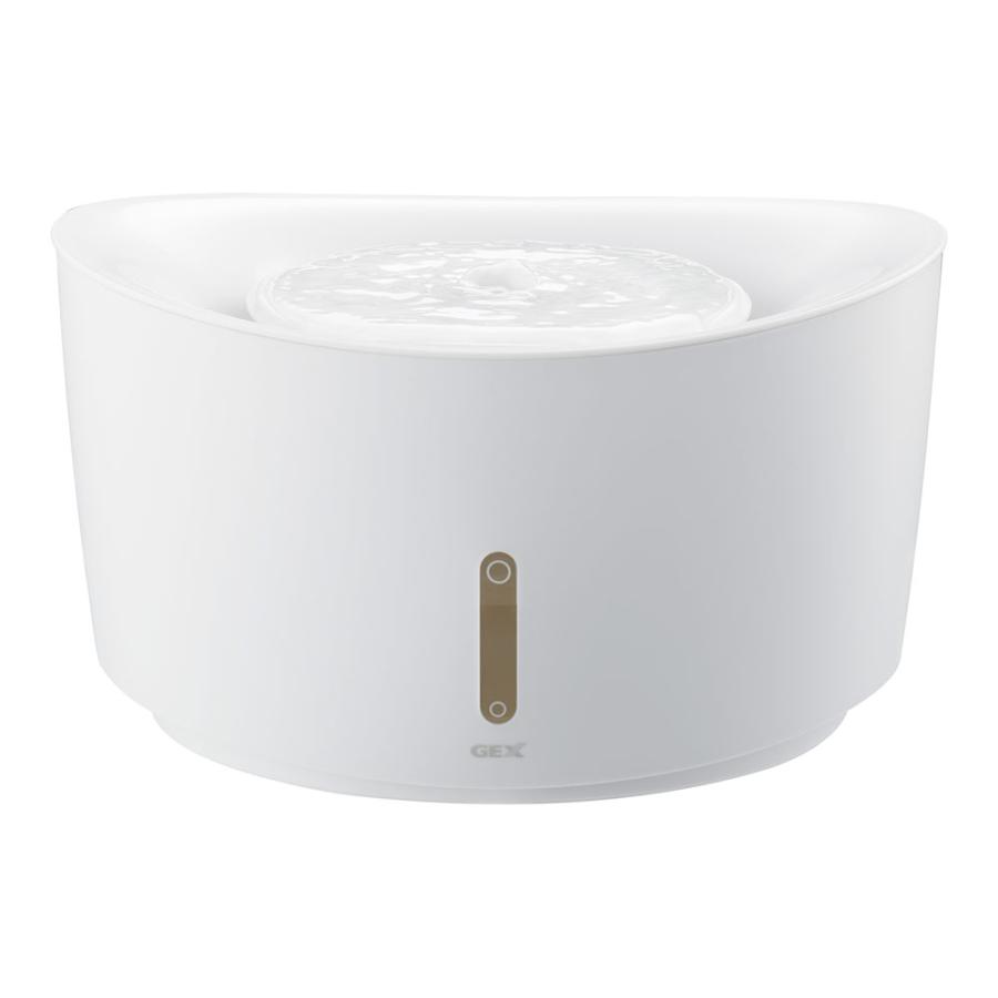 GEX ピュアクリスタル ウェル 2．5L 犬用 ホワイト :304422:チャーム charm ヤフー店 - 通販 - Yahoo!ショッピング