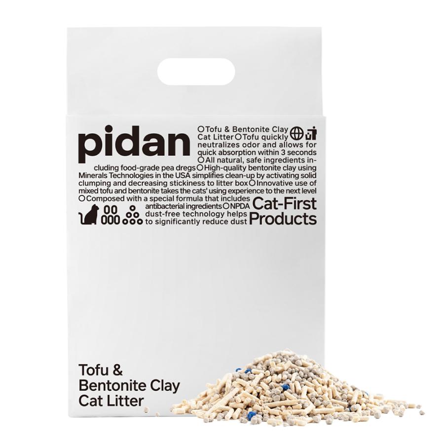 猫砂 Pidan おからベントナイトミックス 2．4kg : チャーム charm ヤフー店 - 通販 - Yahoo!ショッピング
