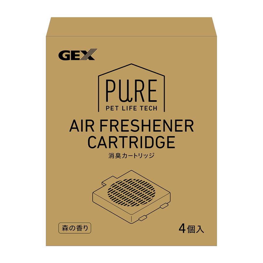 GEX GEX PURE 消臭カートリッジ 4個入 : チャーム charm ヤフー店 - 通販 - Yahoo!ショッピング