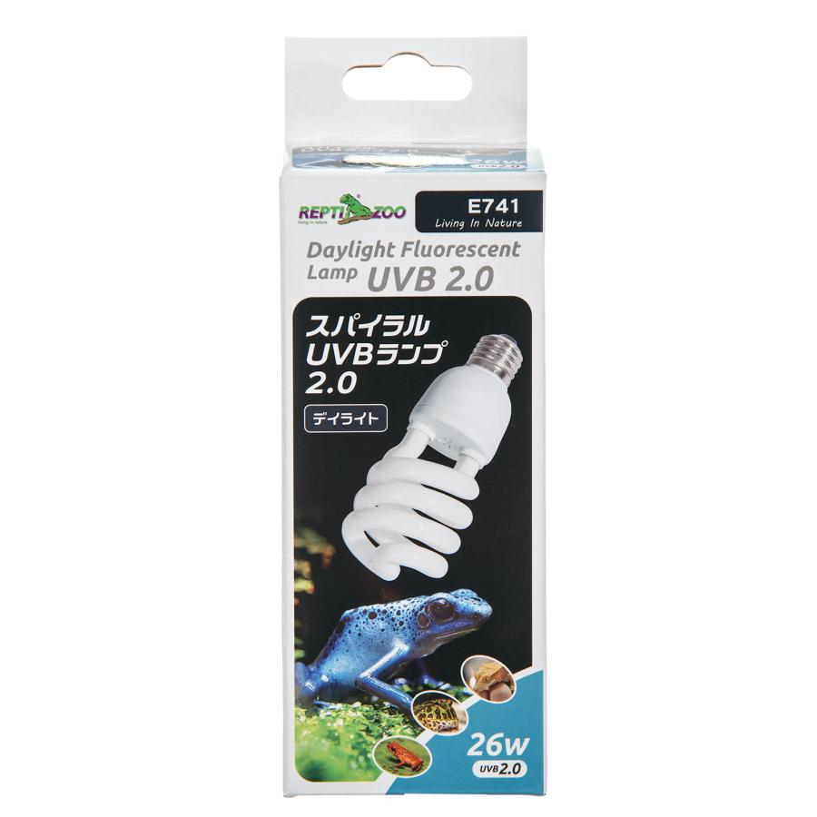 三晃商会 三晃商会 スパイラルUVBランプ 2．0 デイライト 26W E26口金 爬虫類 紫外線灯 交換球 : チャーム charm ヤフー店 - 通販 - Yahoo!ショッピング