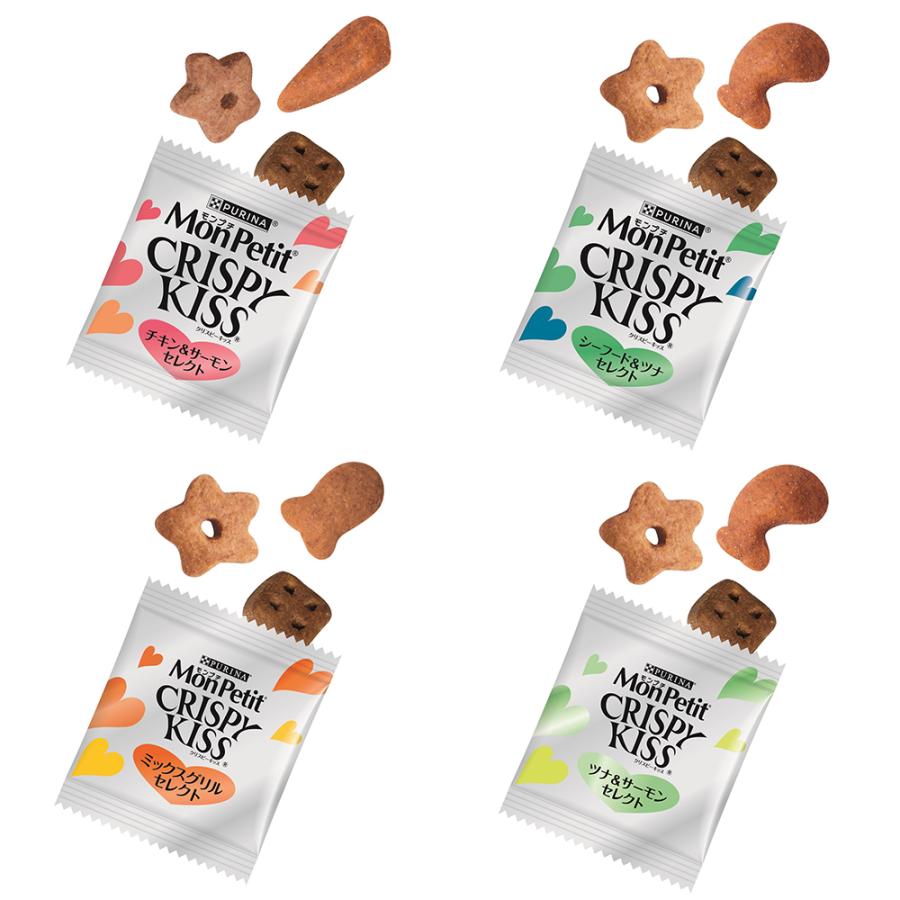モンプチ モンプチ クリスピーキッス バラエティパック 4種のグリル厳選 312g : チャーム charm ヤフー店 - 通販 - Yahoo!ショッピング