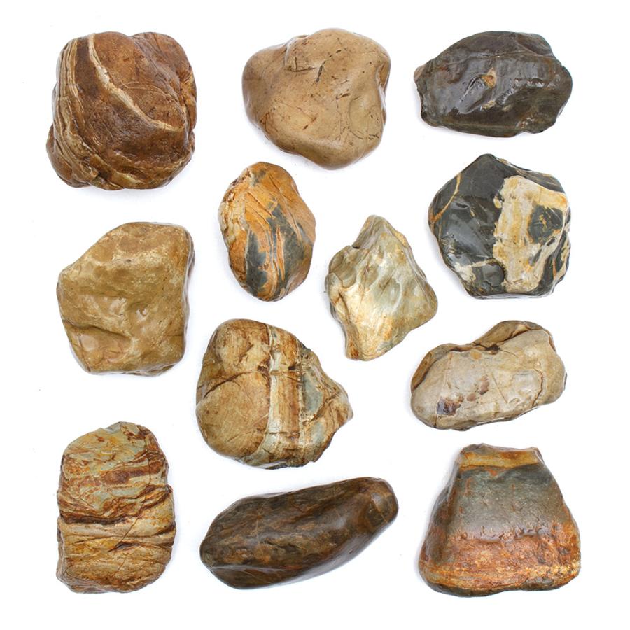 形状お任せ 橙渓石 Mサイズ（約12〜17cm） 3個 アクアリウム レイアウト素材 : チャーム charm ヤフー店 - 通販 - Yahoo!ショッピング