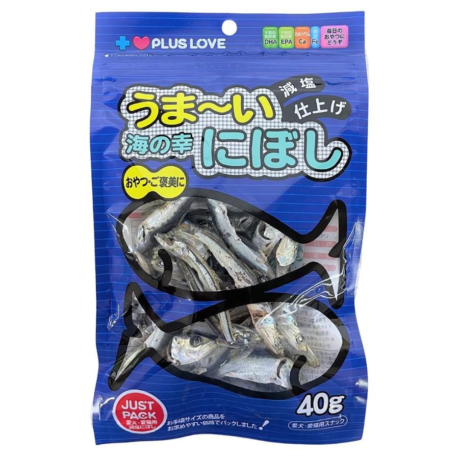 プラスラブ うま〜い 海の幸 にぼし 減塩仕上げ 40g : 313502 : チャーム charm ヤフー店 - 通販 - Yahoo!ショッピング