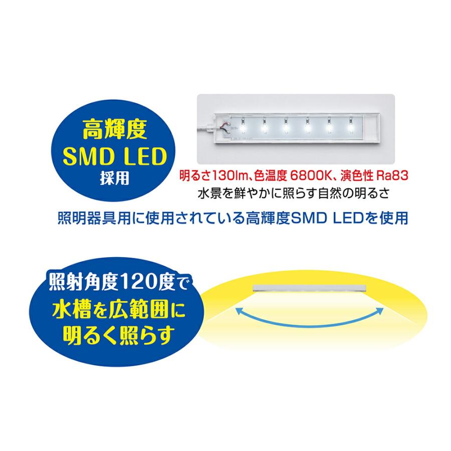 GEX ガラス水槽 グラステリアFL400 スリムフィルターセット＆クリアLED フラッティ ホワイト USBアダプター付 : チャーム charm ヤフー店 - 通販 - Yahoo!ショッピング