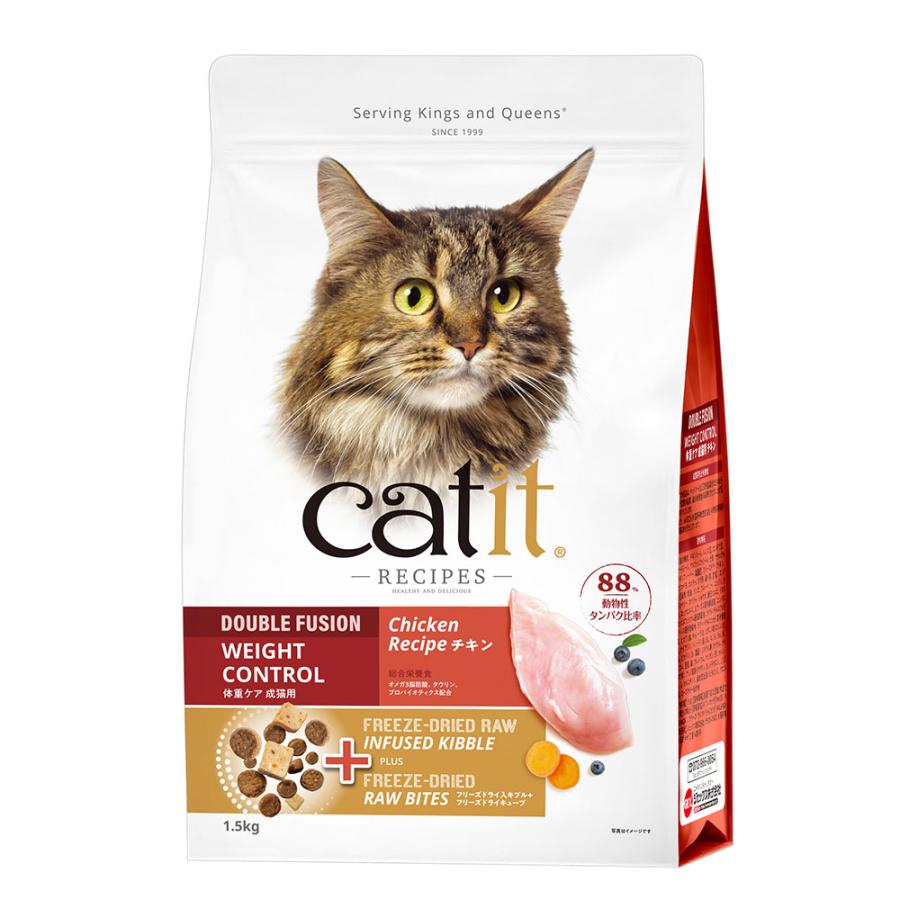 GEX Catit Recipes WEIGHT CONTROL 1．5kg チキン 体重ケア 成猫 : チャーム charm ヤフー店 - 通販 - Yahoo!ショッピング