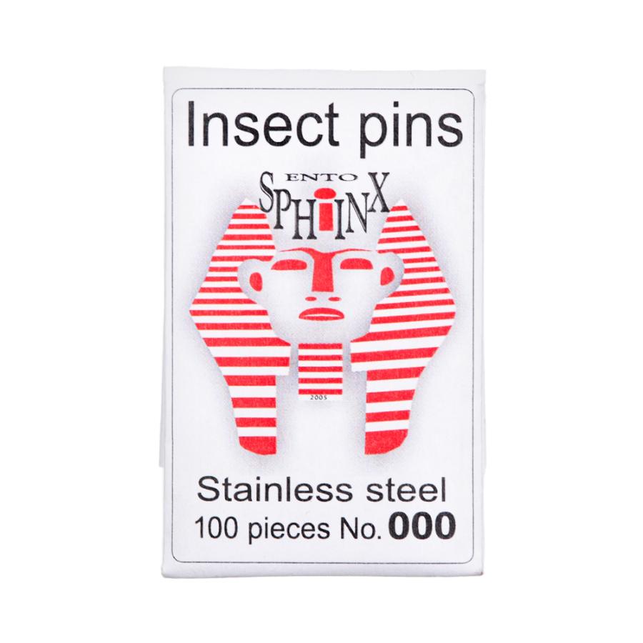 標本針 Ento Sphinx Insect Pins 000号 100本入り 長さ38mm : チャーム charm ヤフー店 - 通販 ...