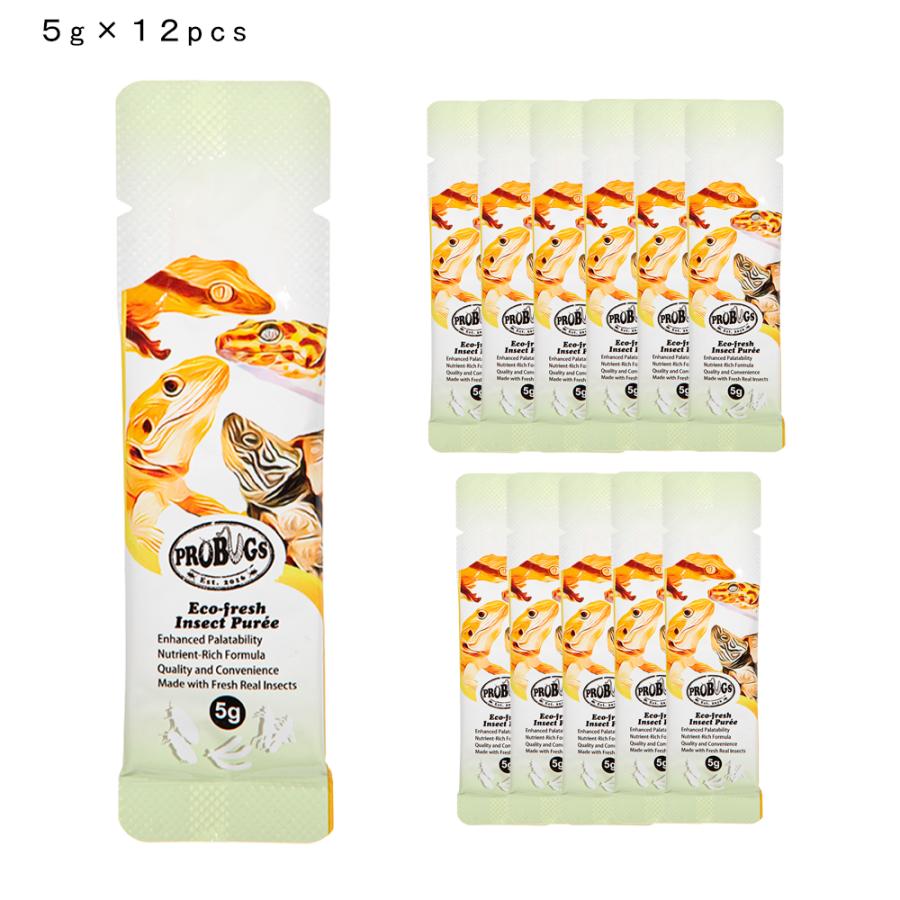 キョーリン プロバグズ ホーンワームピューレ 60g（5g×12袋入り） フード エサ 爬虫類 お一人様24点限り : チャーム charm ヤフー店 - 通販 - Yahoo!ショッピング