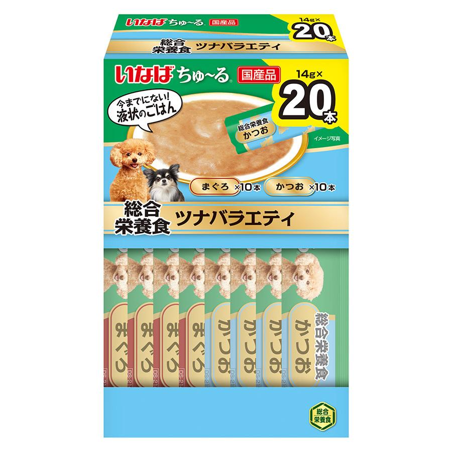 いなば ちゅ〜る 総合栄養食 ツナバラエティ BOX 14g×20本 : チャーム charm ヤフー店 - 通販 - Yahoo!ショッピング