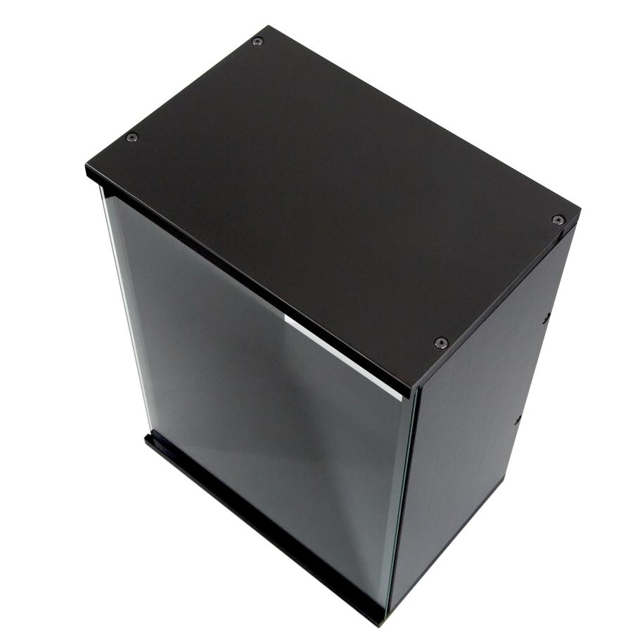 アウトレット品 アクロ キャビネット 4527 ブラック 透明ガラスパネル 訳あり : チャーム charm ヤフー店 - 通販 - Yahoo!ショッピング