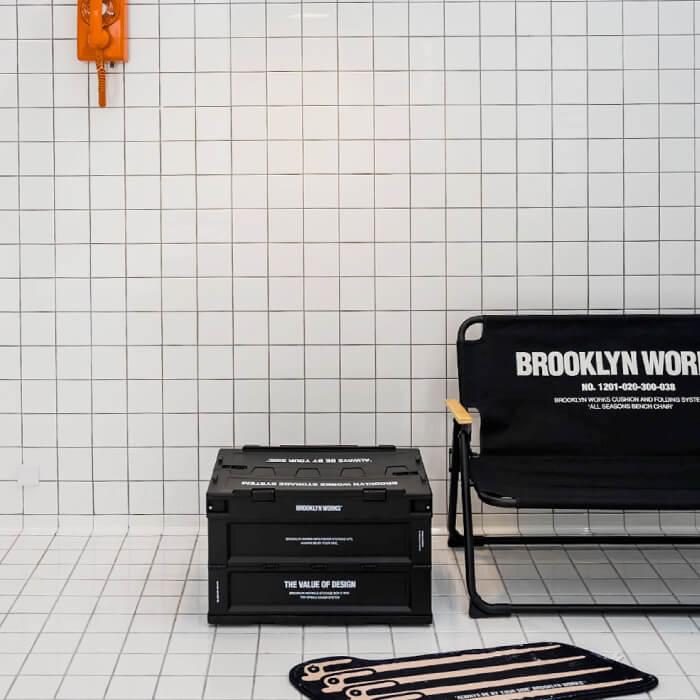 ( BROOKLYN WORKS Z STORAGE BOX 50L / Zストレージボックス ) ブルックリンワークス キャンプ アウトドア ...