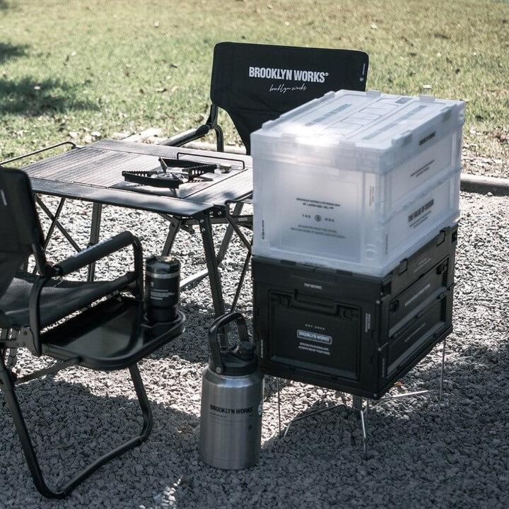 ( BROOKLYN WORKS Z STORAGE BOX 50L / Zストレージボックス ) ブルックリンワークス キャンプ アウトドア ...