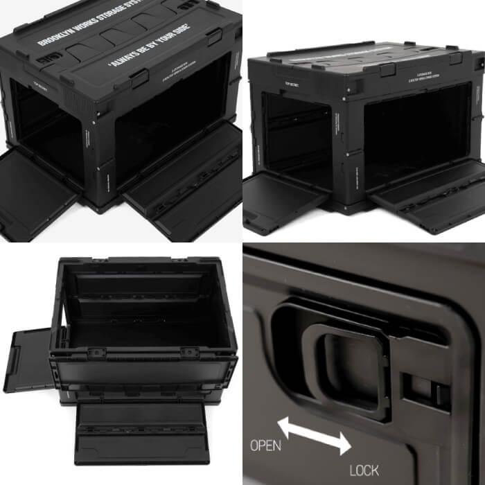 ( BROOKLYN WORKS Z STORAGE BOX 50L / Zストレージボックス ) ブルックリンワークス キャンプ アウトドア ...
