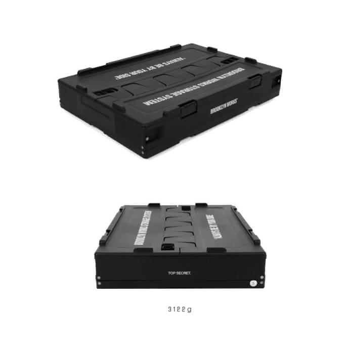 ( BROOKLYN WORKS Z STORAGE BOX 50L / Zストレージボックス ) ブルックリンワークス キャンプ アウトドア ...