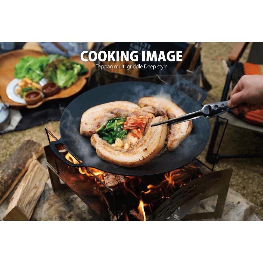( 正規品 JHQ 鉄板マルチグリドル 29cm 深型 IH 単品販売 ) グリルパン アウトドア キャンプ プレゼント BBQ ガス 炭火 直火 食洗機 : アウトドアショップ ...