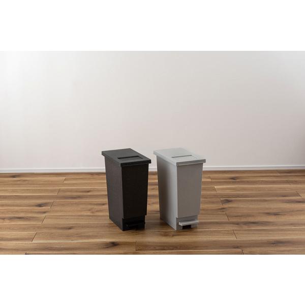 ( トラッシュカン 20L ) ゴミ箱 20リットル おしゃれ 分別 ごみ箱 プッシュ型 ペダル型 ブラック 蓋付き キッチン フタ付き シンプル コンパクト グレー : アウトドアショップ ...