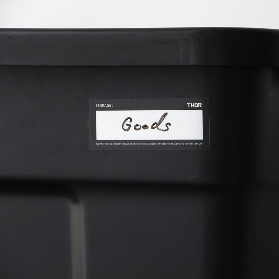 ( THOR / Document Sticker "Large" ) ソー ステッカー ラージ コンテナ ボックス BOX 収納 キャンプ ...