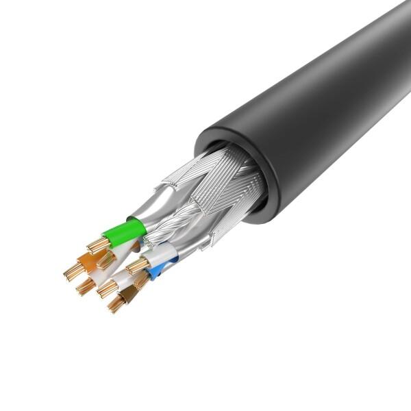 Postta LANケーブル 50M CAT7 ギガビット10Gbps 600MHz カテゴリー7 イーサネットケーブル 耐候性 屋外 : 49063167013 : チャンスAA - 通販 ...